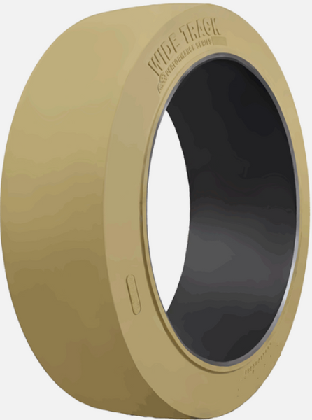 10x5x6-1/2 (10x5x6.5) Wide Track WT Non-Marking NM Smooth Tire ...