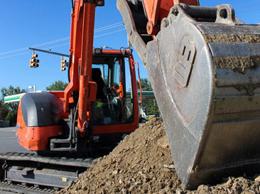 Werk-Brau (WB) 24" Severe Duty Rock Bucket, Universal Mini-Ex and Back ...