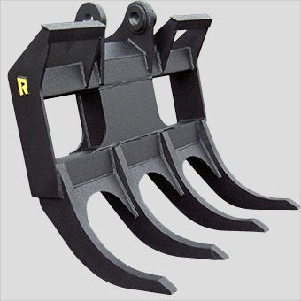 EXR-D Rockland 72" Excavator Grading Rake, 70,001 Lb to 90,000 Lb Weig ...